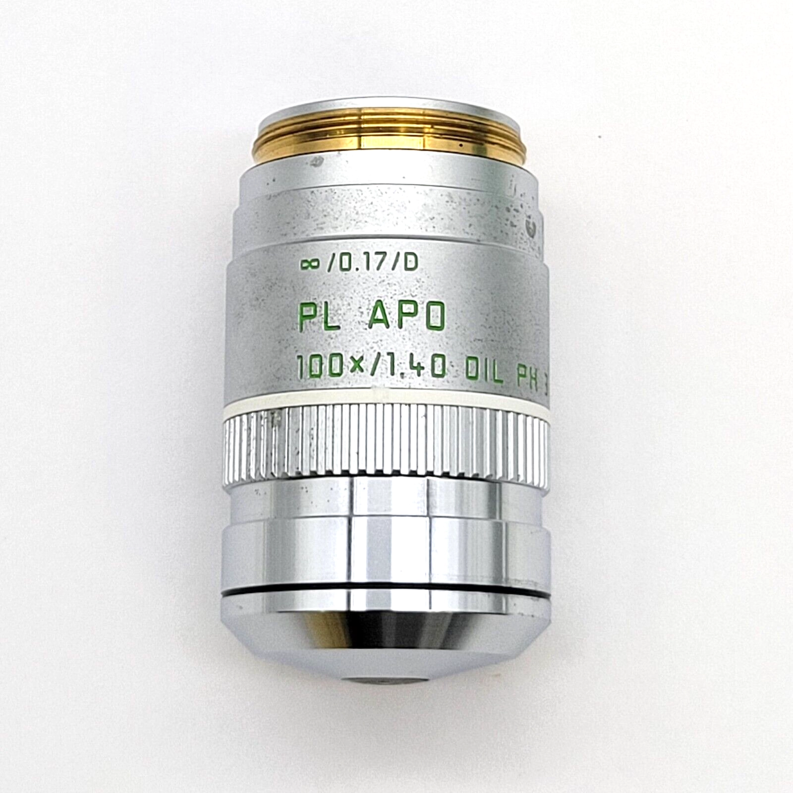 Leica Microscope PL Apo 100X Objective Oil Ph3 Phase Contrast 506042 ...