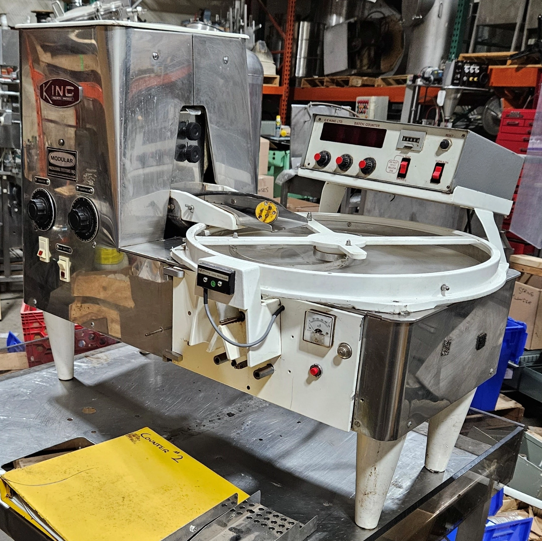 King TB4 Tablet Counter