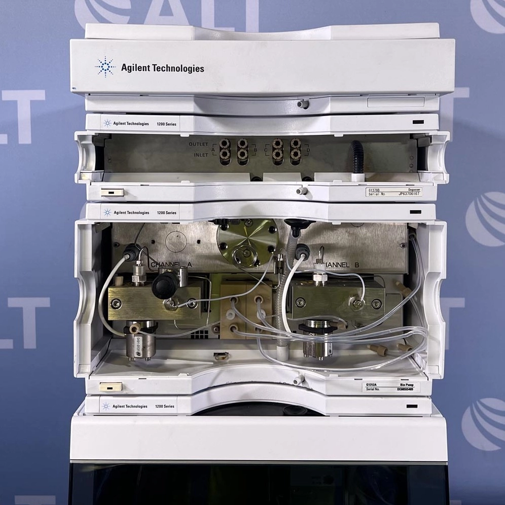 Agilent 1200 Series HPLC System With G1379B Degasser, G1312A Binary ...