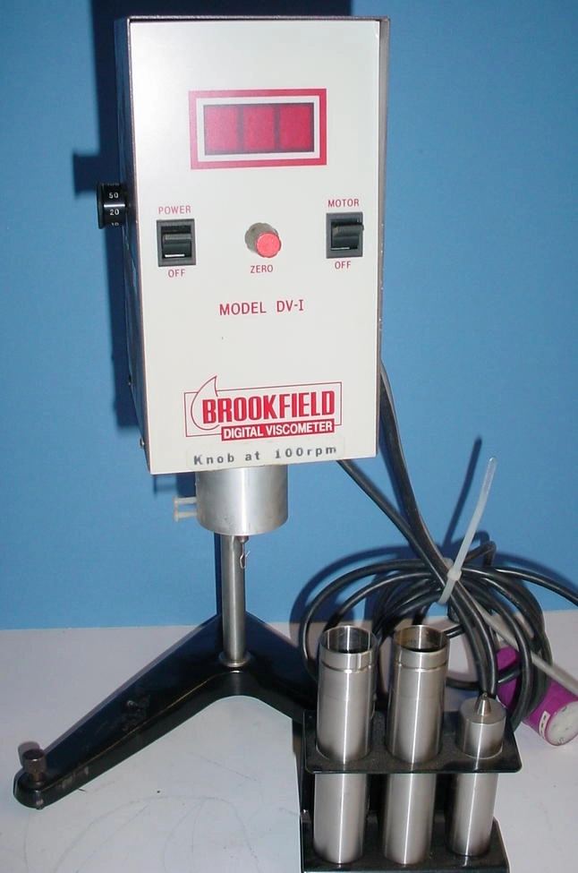 Brookfield HBT DV-I low viscosity viscometer with UL spindle set. Newly ...