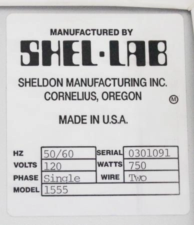 VWR Shel Lab General Purpose Double Door Incubator Model 1555 | LabX.com