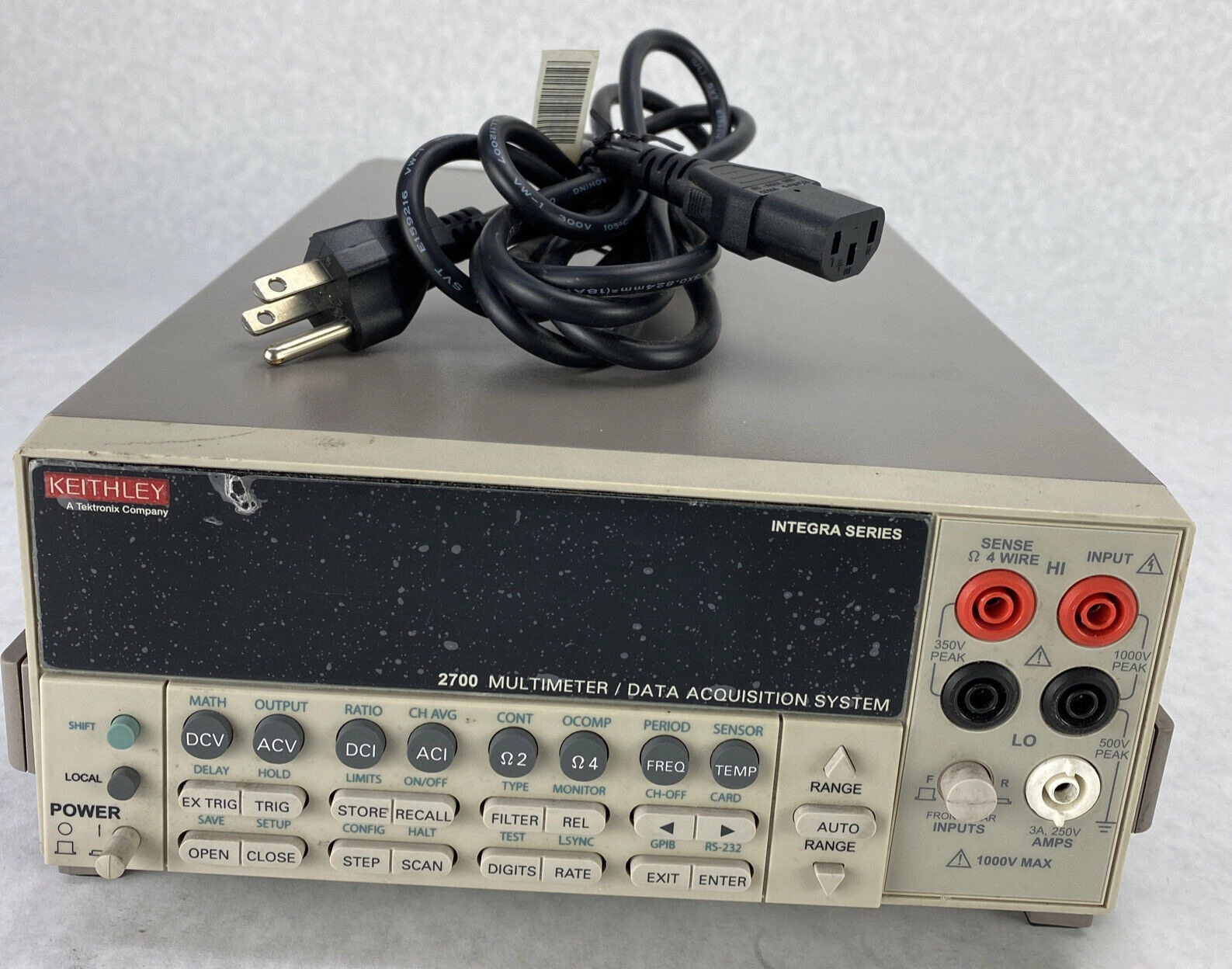 Keithley 2700 Multimeter / Data Acquisition System Integra Series TESTED