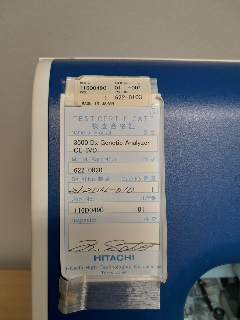 Applied Biosystems 3500 Dx Genetic Analyzer | LabX.com