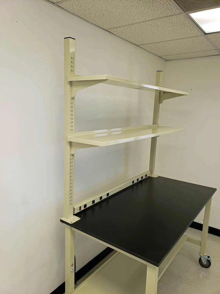 Quick Labs 8 foot heavy duty Modular lab bench with phenolic resin ...