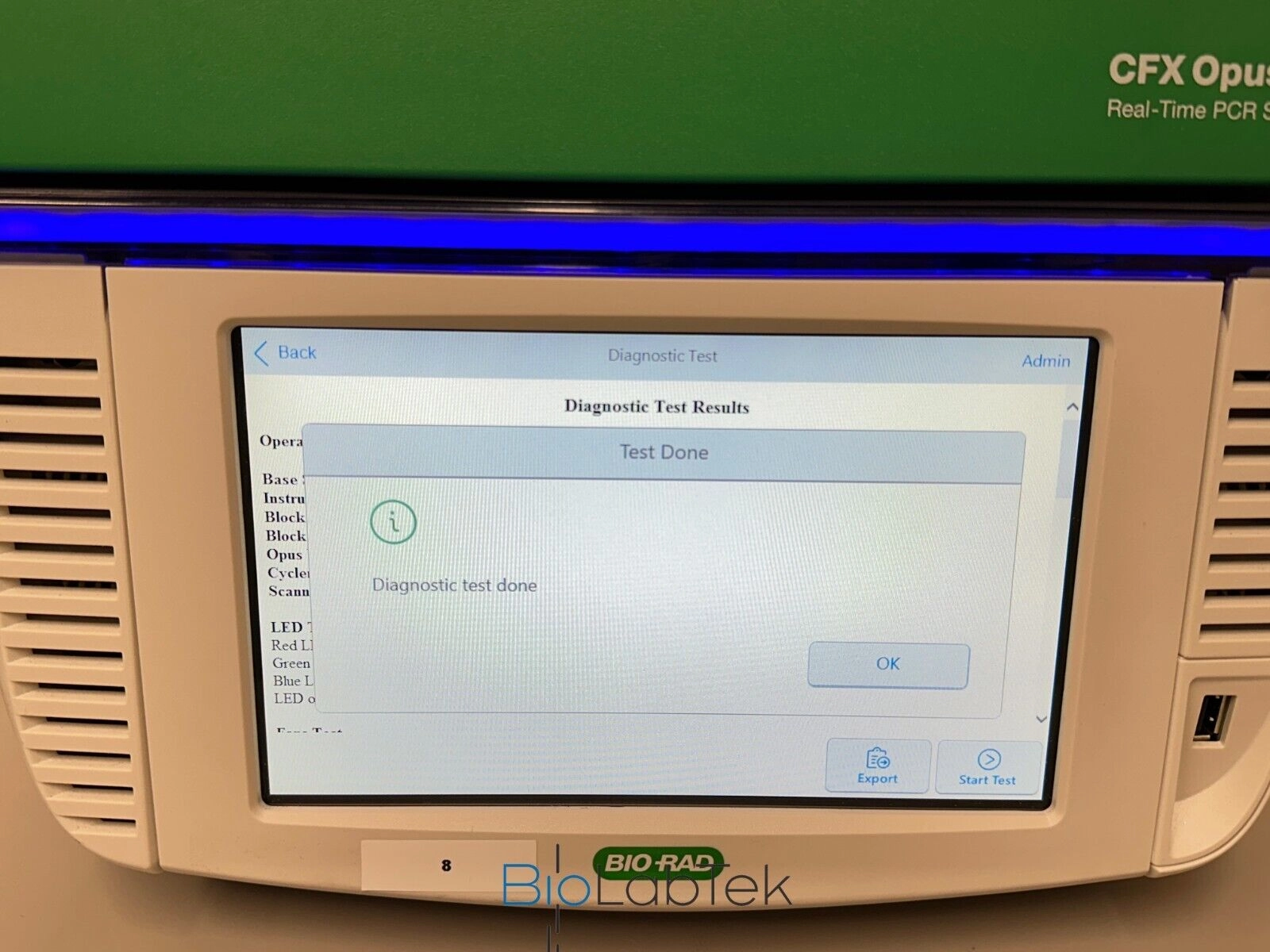 Bio-Rad CFX Opus 96 well Real-Time PCR System with | LabX.com