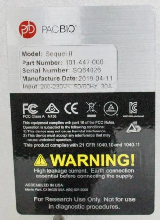 PacBio - Sequel II Genome Sequencing System | LabX.com