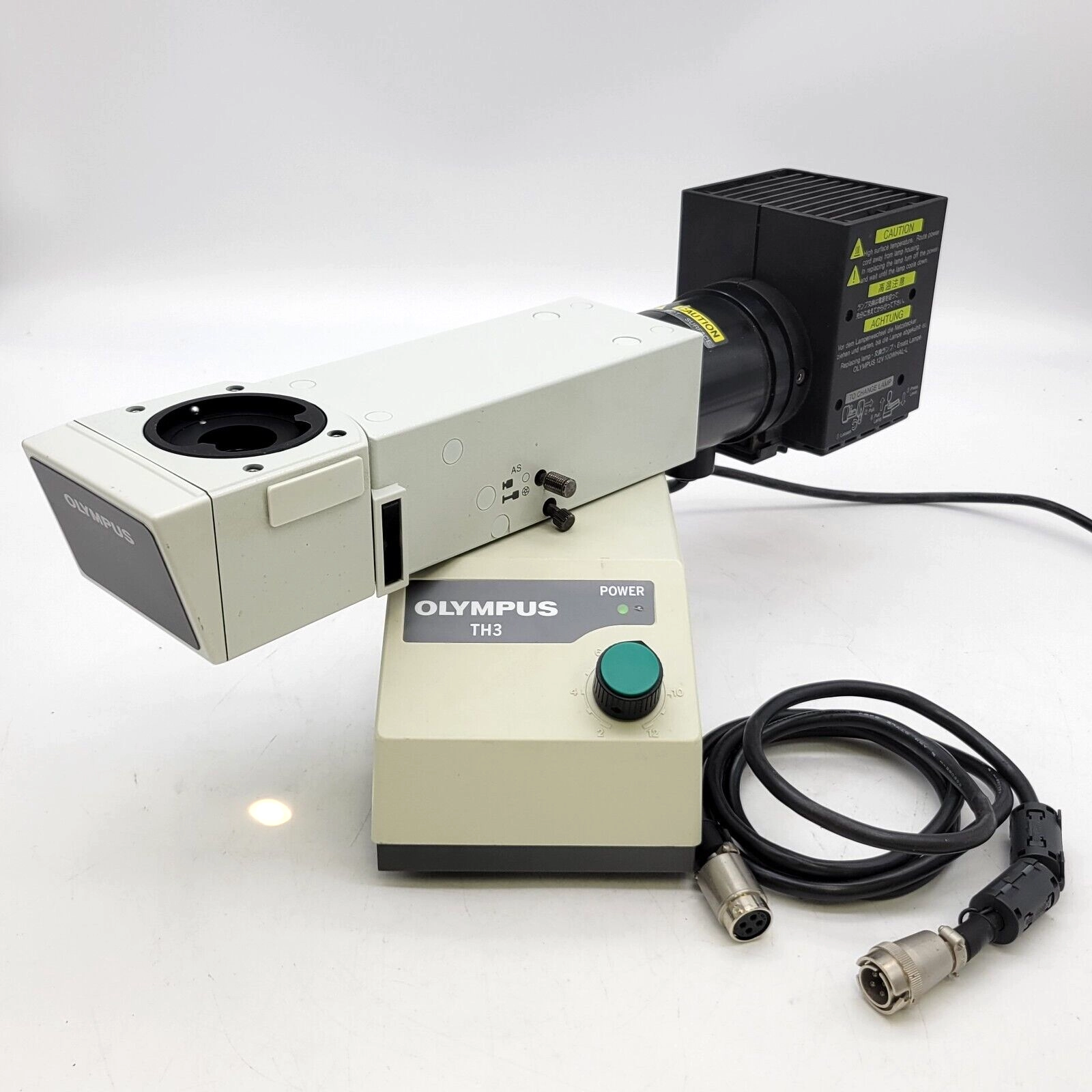 Olympus Microscope Vertical Illuminator U-KMA100, Lamphouse, & Power ...