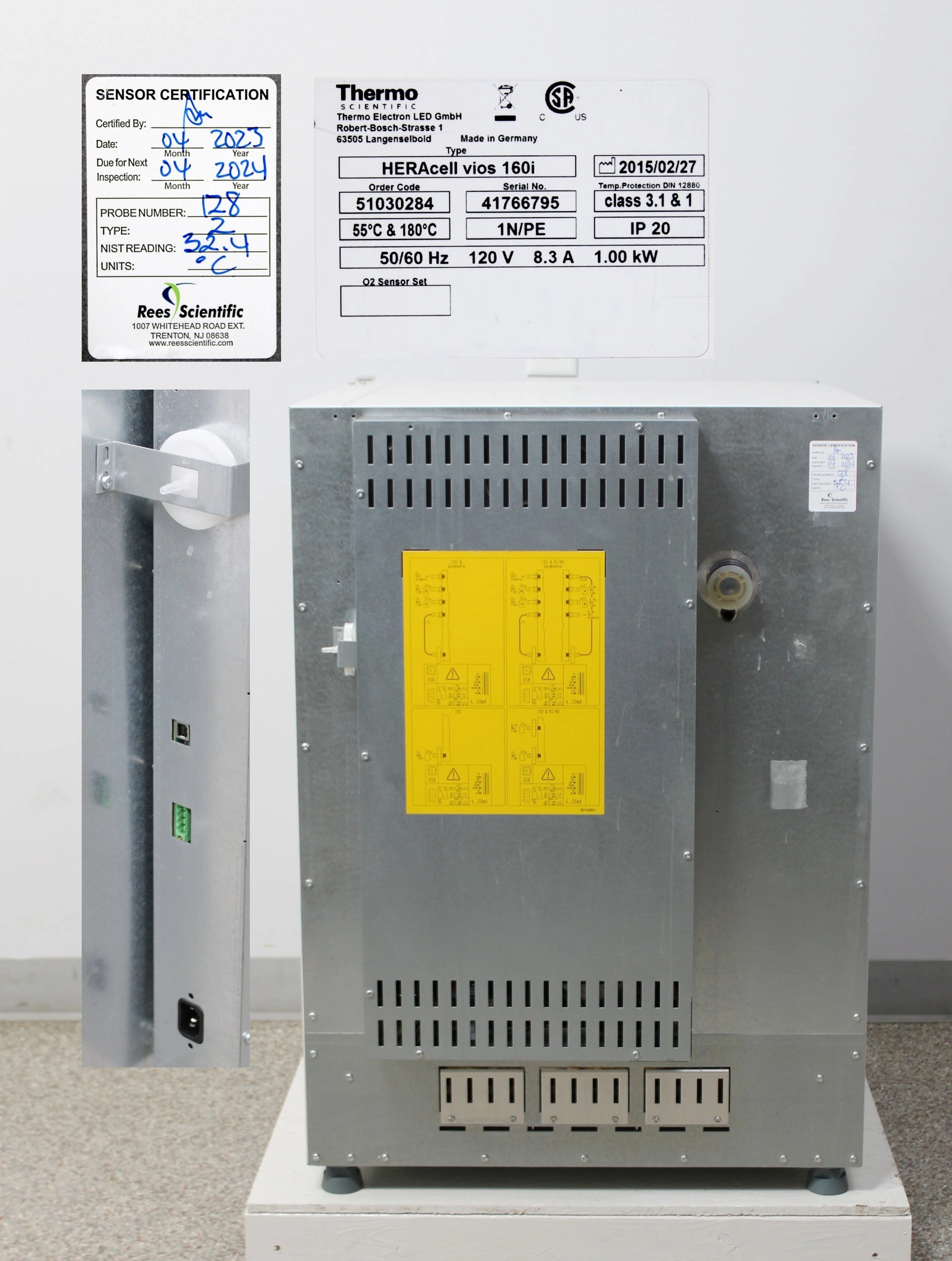 Thermo Scientific HERAcell vios 160i Copper Lined CO2 Incubator ...