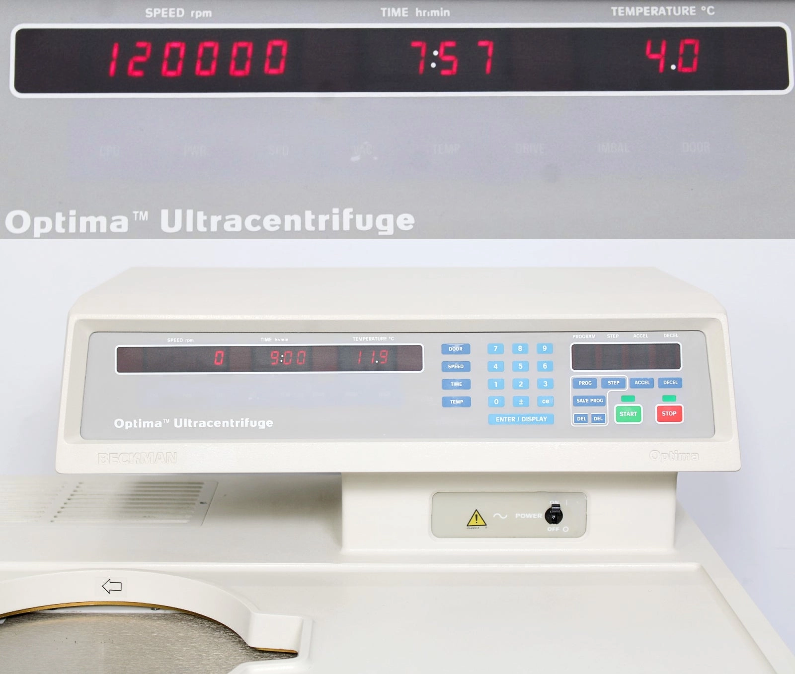 Beckman Optima MAX 130K Refrigerated Benchtop Ultracentrifuge ...