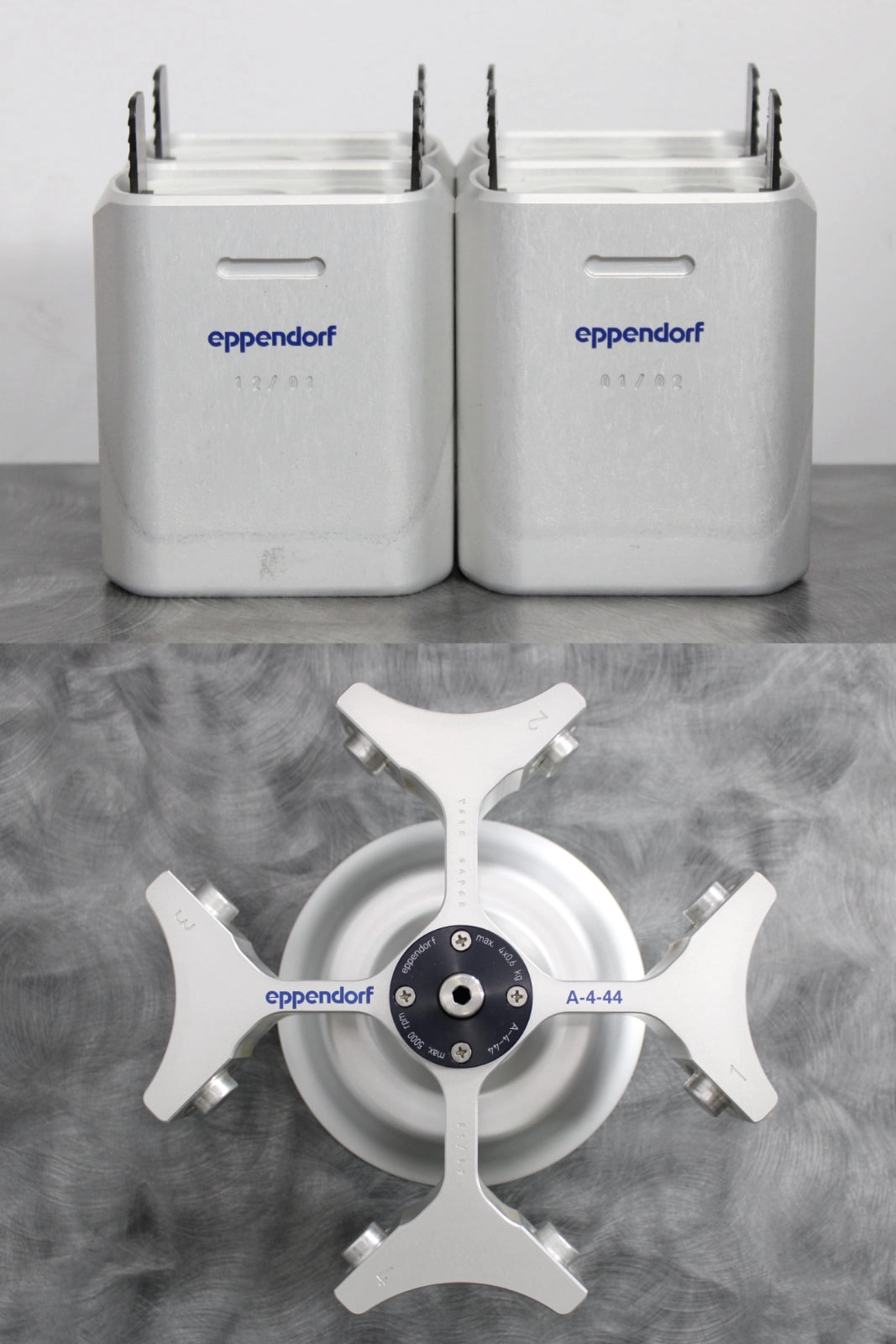 Eppendorf 5804R Refrigerated Benchtop Centrifuge w/ A-4-44 Rotor ...