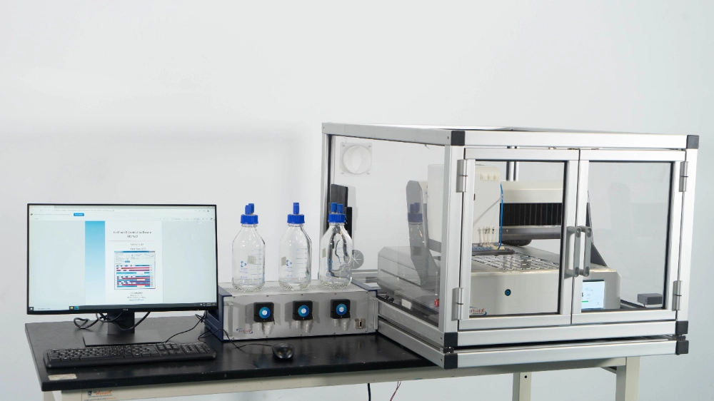 Unused BioFluidiX BioSpot X Series Liquid Handling Workstation | LabX.com