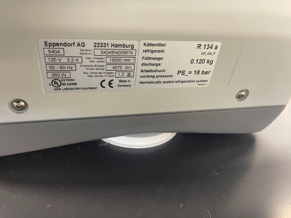 Eppendorf 5424R Refrigerated Centrifuge | LabX.com