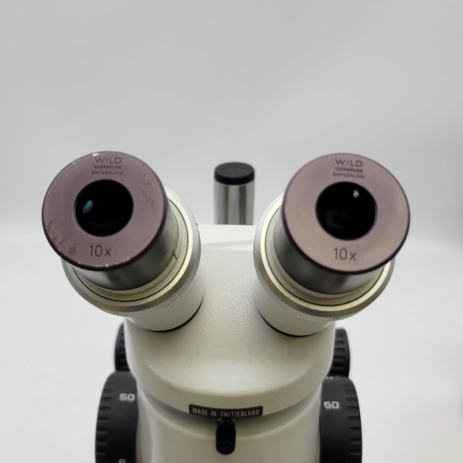Wild Heerbrugg Stereo Microscope M8 with Binocular Head and Stand ...