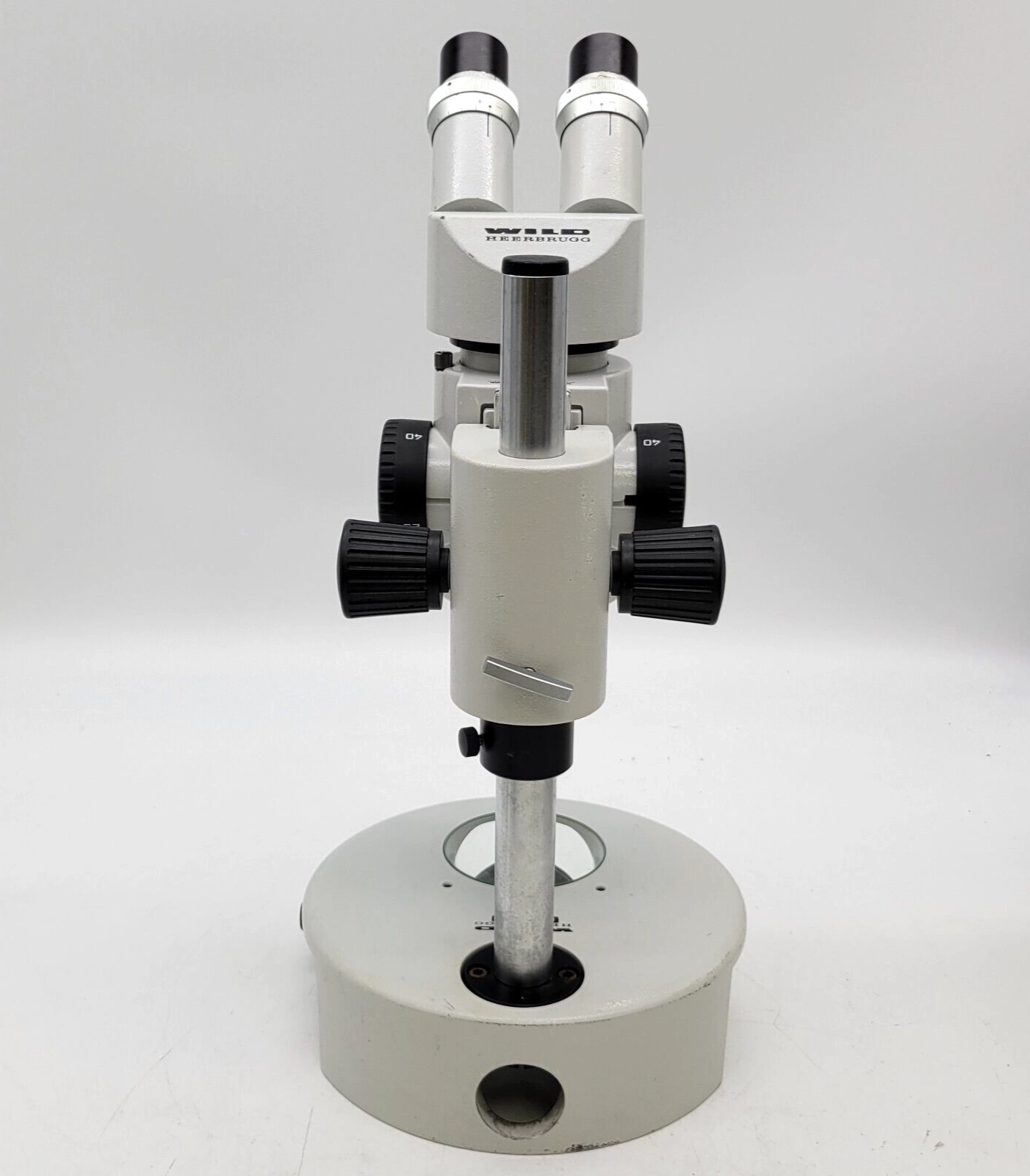 Wild Heerbrugg Stereo Microscope M8 with Binocular Head and Stand ...