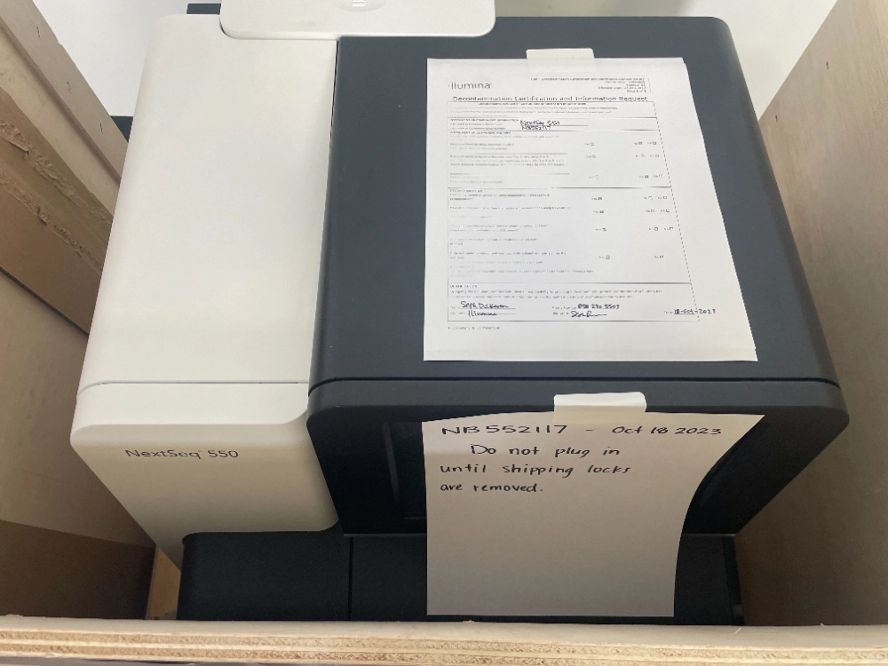 Illumina NextSeq 550 Sequencing System | LabX.com