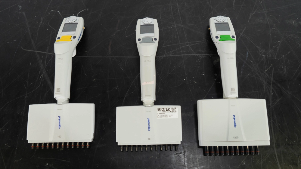 Eppendorf Multichannel Pipettes - Quantity 3 | LabX.com