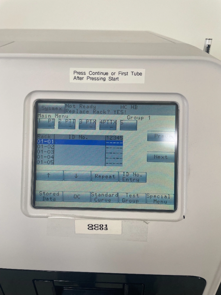 Sysmex CA-600 Series Automated Blood Analyzer | LabX.com