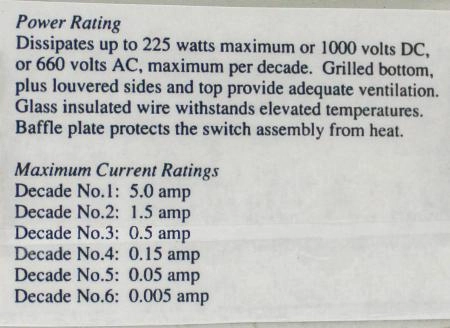 Power Resistor Decade Box Power Resistor Model: 240-C | LabX.com