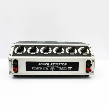 Power Resistor Decade Box Power Resistor Model: 240-C | LabX.com