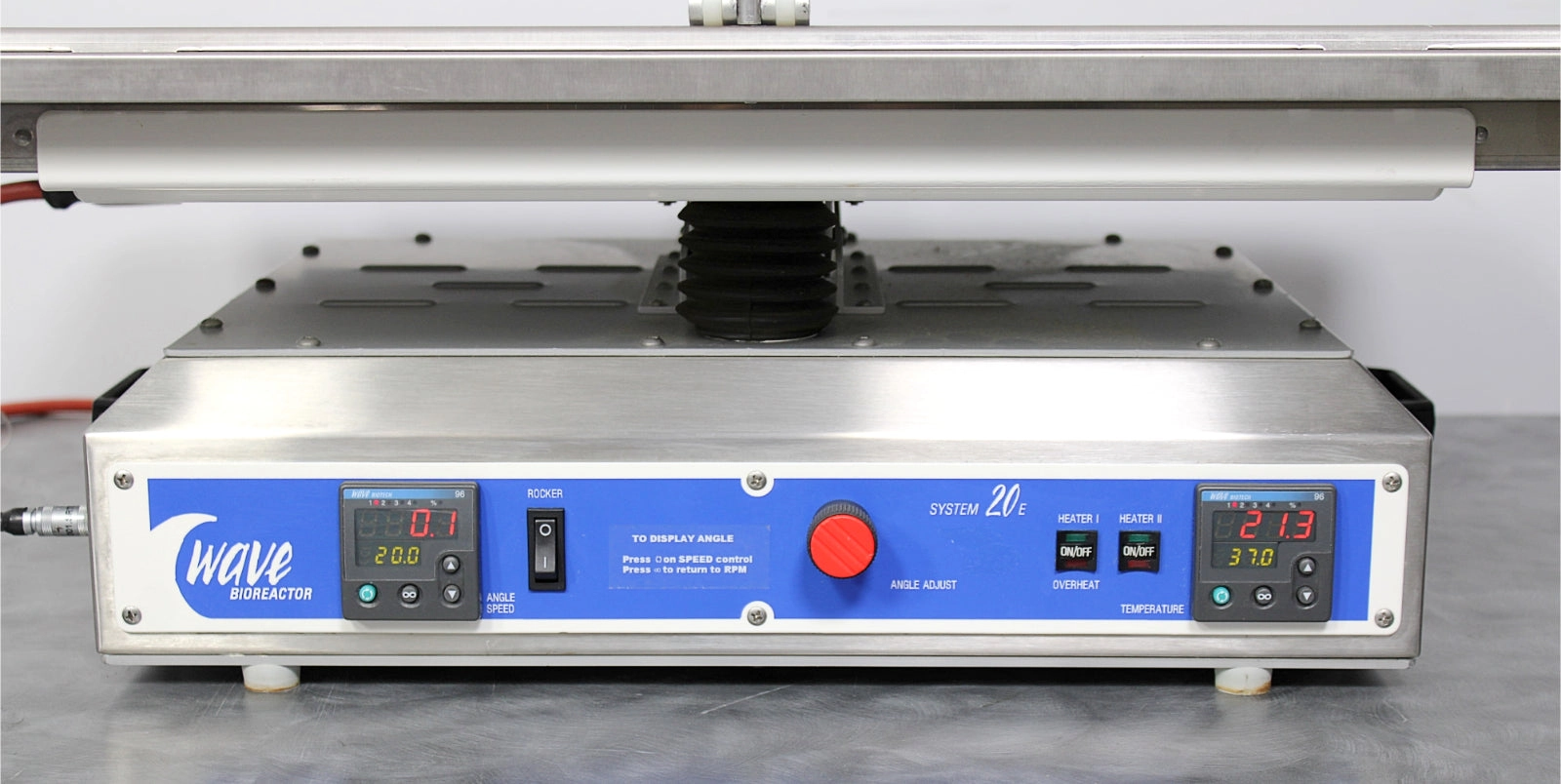 Wave Biotech Bioreactor System 20EH Rocker w/ Wave 20L Cellbag Heated ...