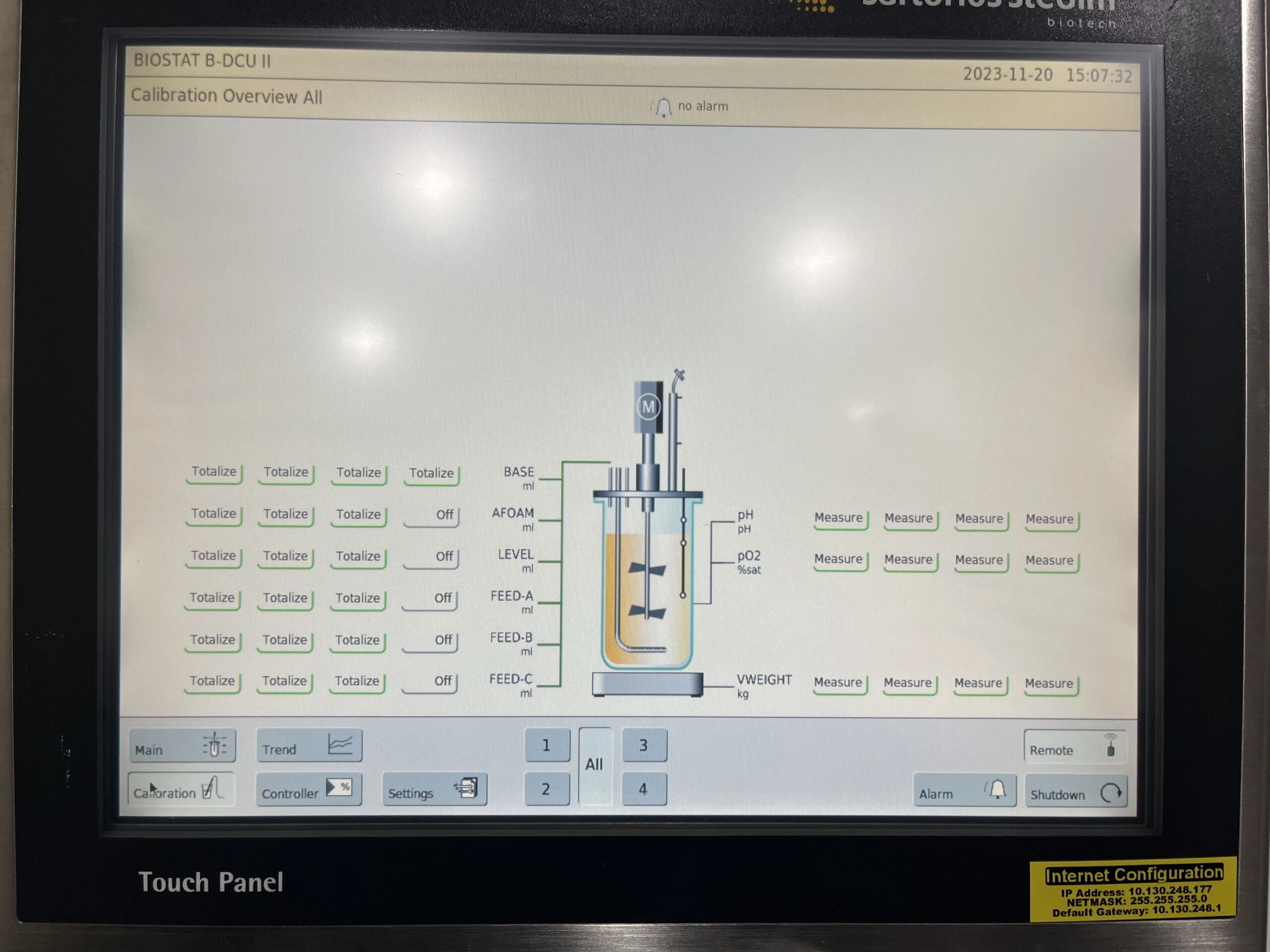 Sartorius Stedim Bio-Reactor Controller BB-34140012 | LabX.com