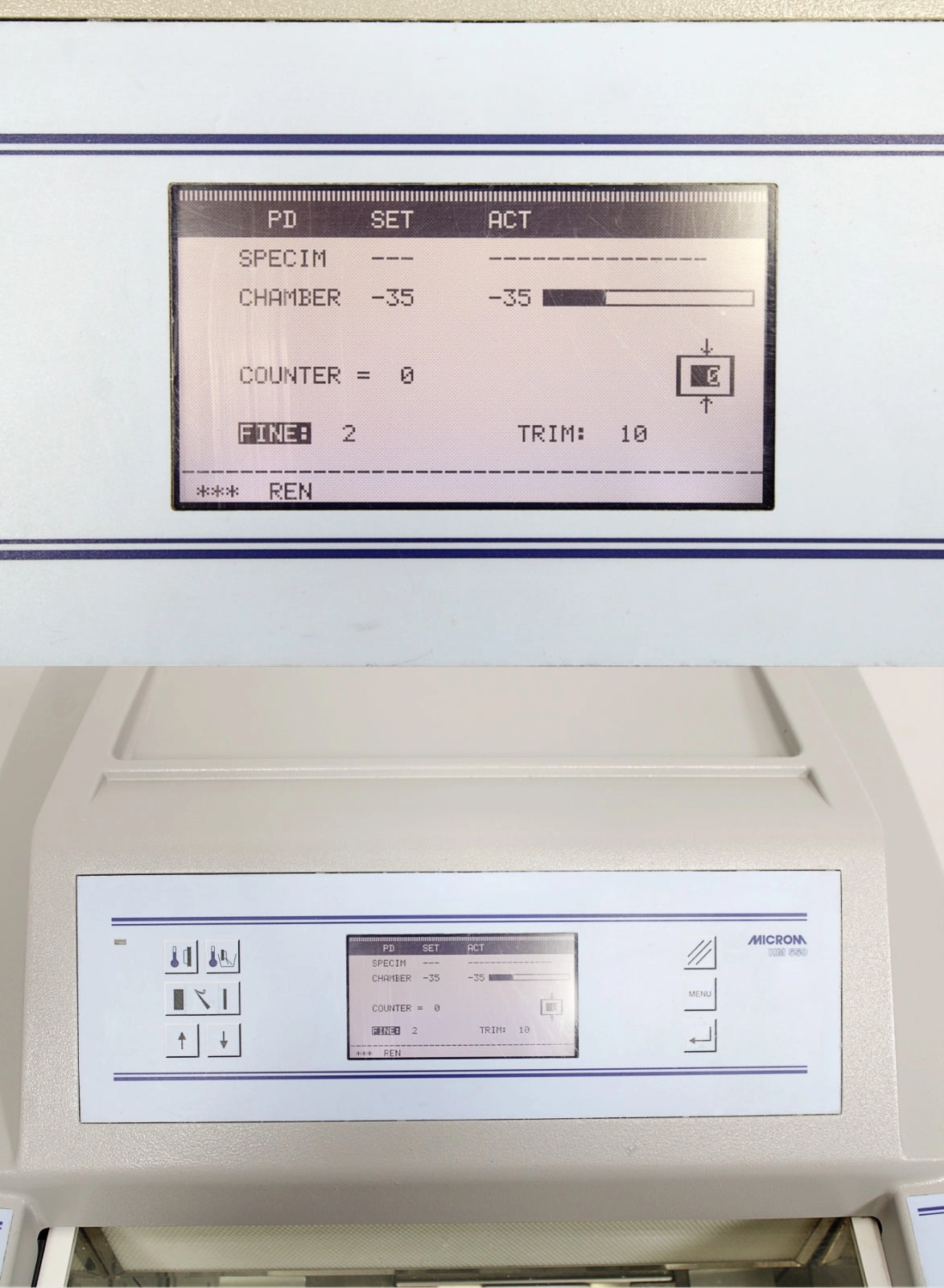 Thermo Scientific Microm HM 550 PD Cryostat Microtome 956424D | LabX.com Thermo Scientific Microm HM 550 PD Cryostat Microtome 956424D | LabX.com