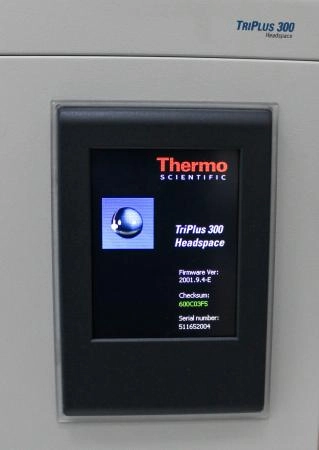 Thermo Scientific TriPlus 300 Headspace model: Master SHS/Master VH ...
