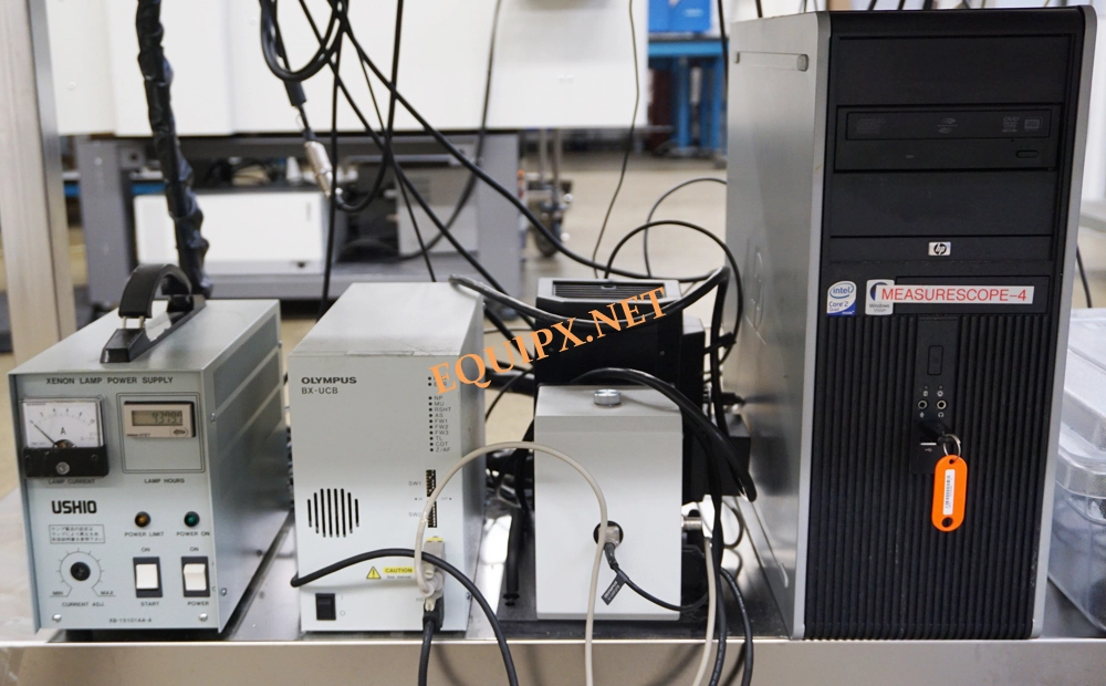 Olympus MX61A-F inspection microscope with brightfield, darkfield, 8x8 ...