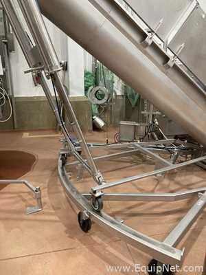 AMFEC 16 in Stainless Steel Incline Screw Conveyor | LabX.com