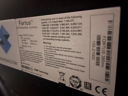 Stratasys Fortus 380mc 3D Printer | LabX.com
