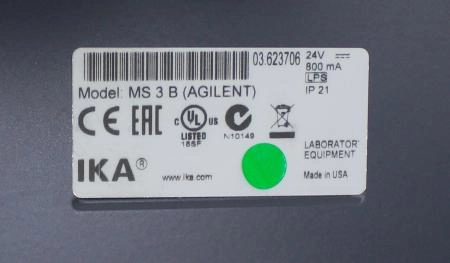 IKA MS3 (Agilent) Shaker/Vortexer | LabX.com