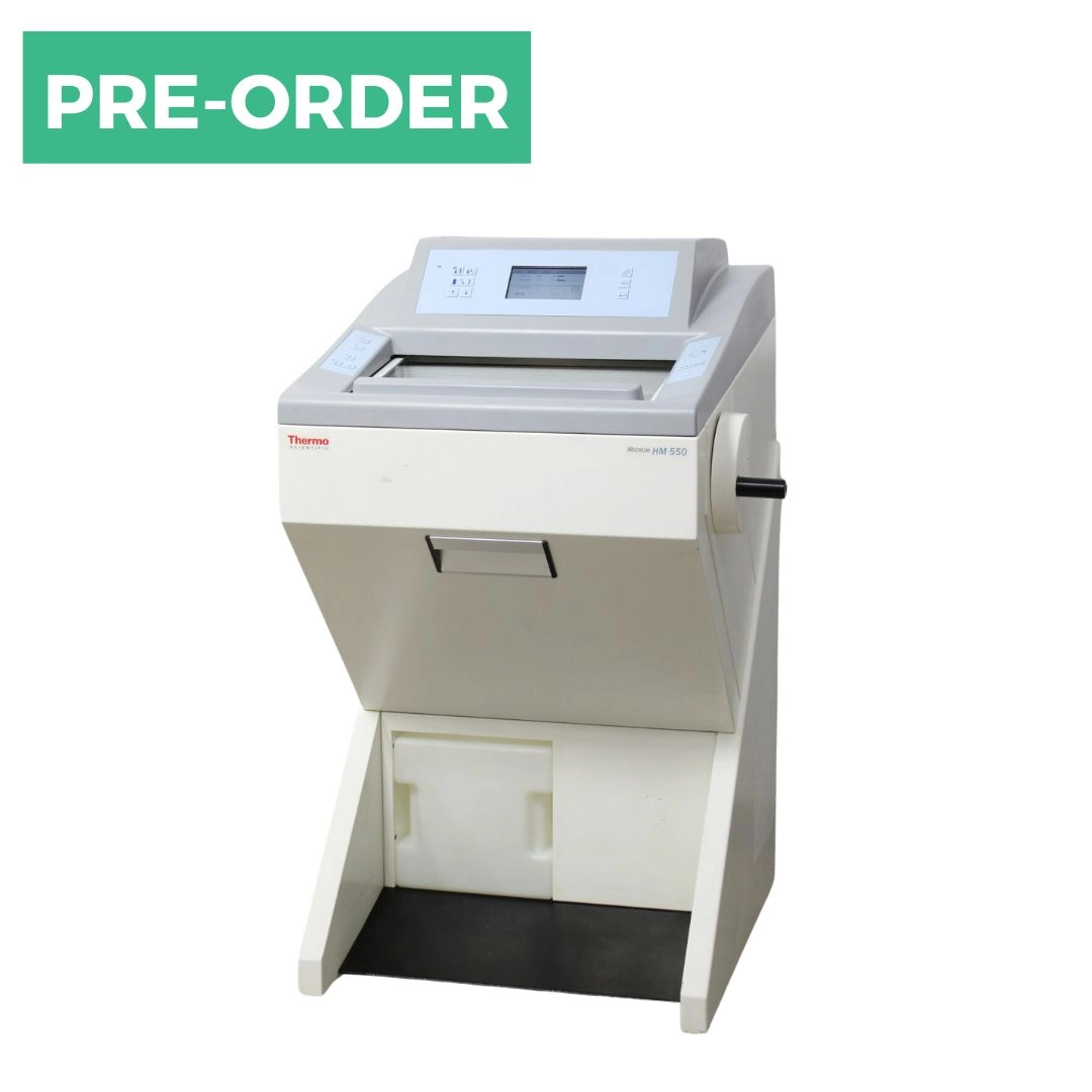 Thermo Scientific Microm HM550 OP Cryostat Microtome w/ Blade Holder ... Thermo Scientific Microm HM550 OP Cryostat Microtome w/ Blade Holder ...