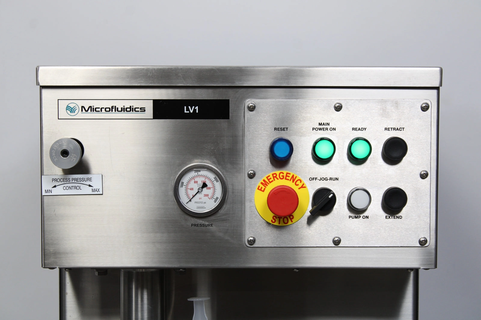Microfluidics LV1-UL Low Volume Electric Microfluidizer Processor ...
