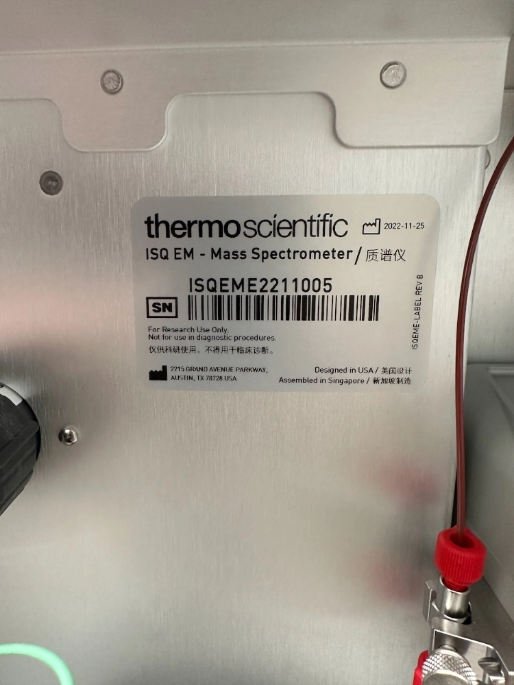 2022 Thermo ISQ EM Single Quadrupole Mass Spectrometer | LabX.com