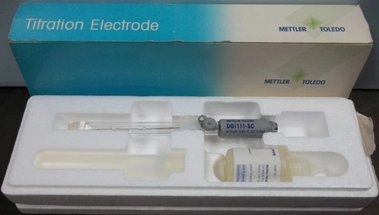 METTLER TOLEDO TITRATION ELECTRODE, TYPE: DGI 111-SC, NO: 5153412 THE ...