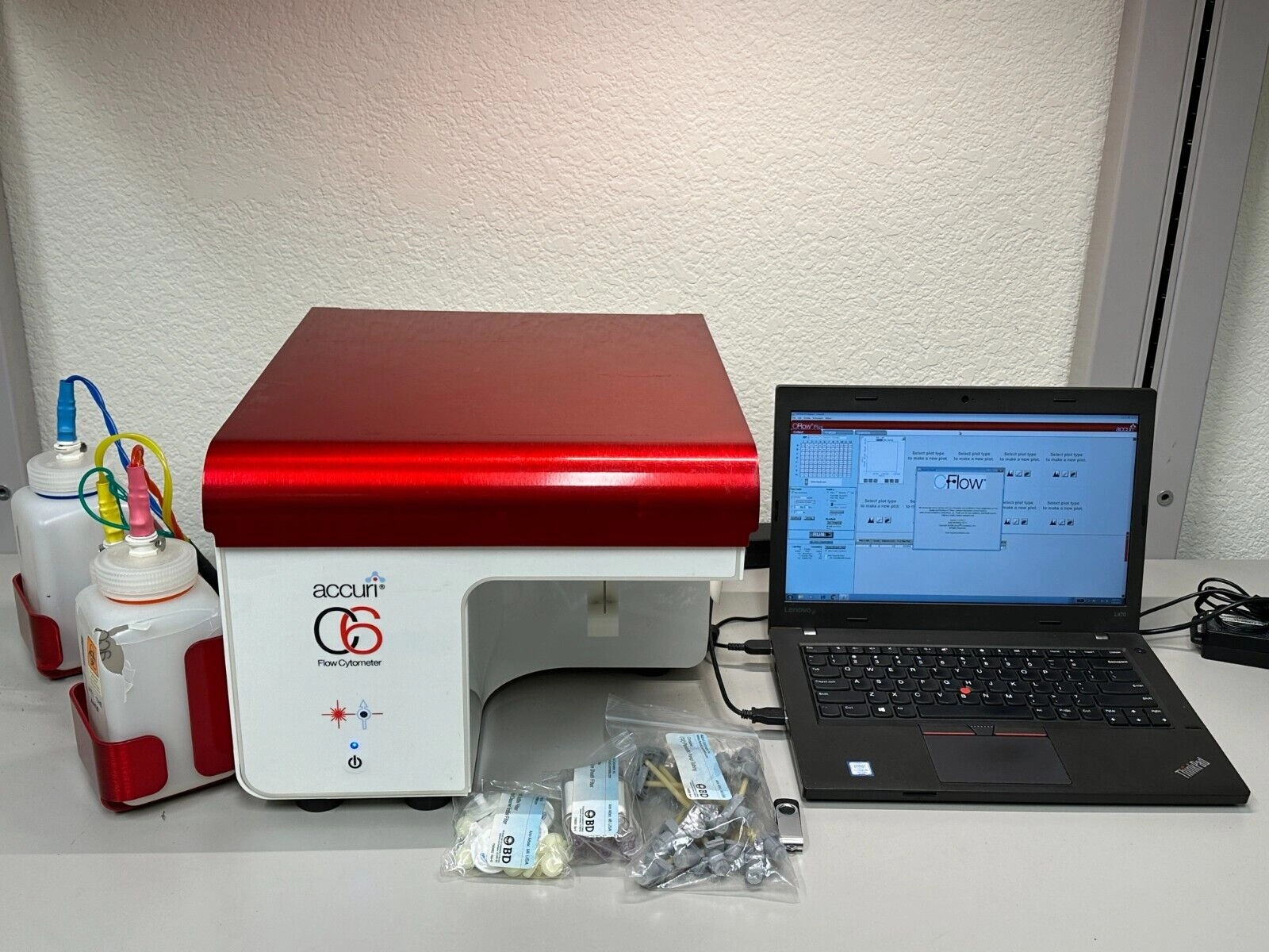 BD Accuri C6 Flow Cytometer system with computer/s | LabX.com