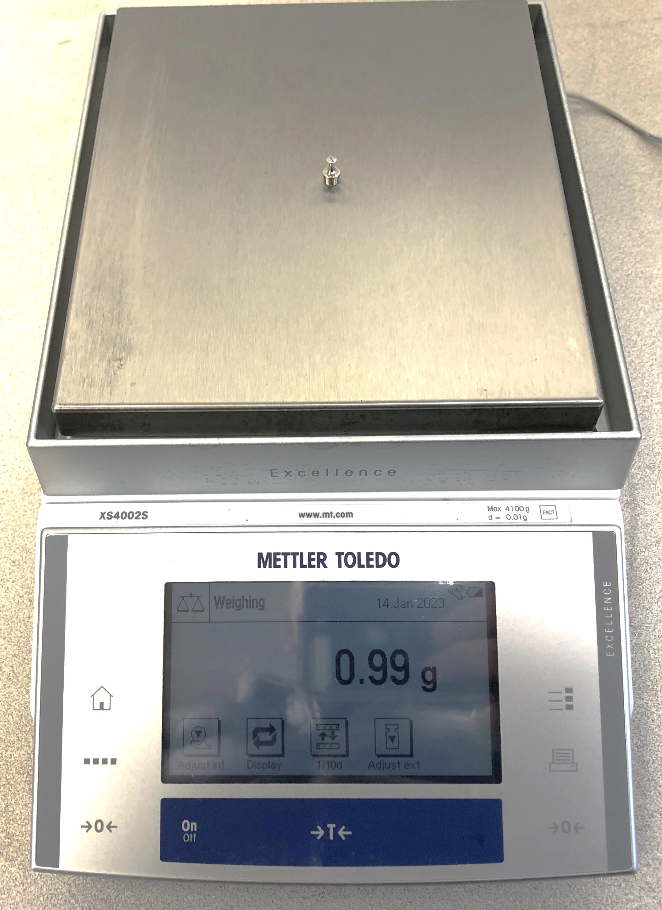 Mettler Toledo Excellence XS4002S FACT Top-Loading Balance - 4100g x 0 ...
