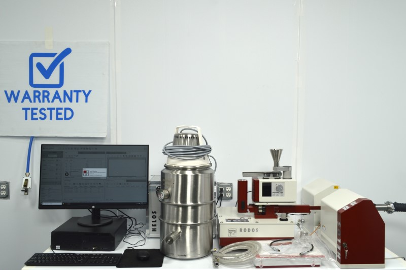 NEW SympaTEC HELOS/BR Laser Diffraction Particle Sizer w/ RODOS, VIBRI ...