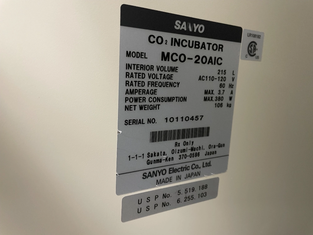 Sanyo Incu-Safe Double Stack CO2 Incubator | LabX.com