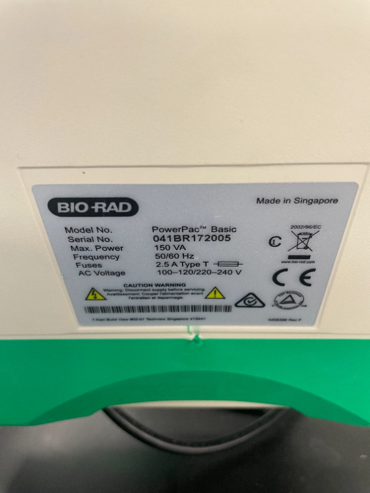 Bio-Rad PowerPac Basic Electrophoresis Power Supply | LabX.com
