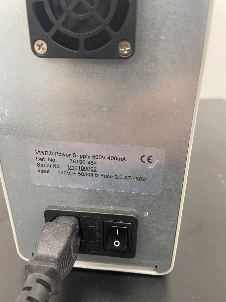 VWR 500V Electrophoresis Power Supply | LabX.com