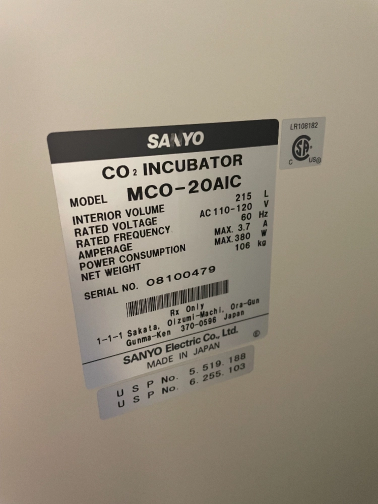 Sanyo Incu-Safe Double Stack CO2 Incubator | LabX.com