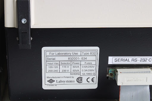 Titertek Multidrop Stacker S20 384 Microplate Washer/Stacker Type 832 ...