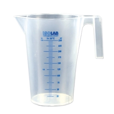 Isolab Beaker - With Handle - P.P - Blue Scale - 3000 ml 1 Piece / Pack ...