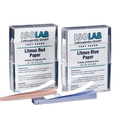 Isolab Litmus Paper - Blue 200 Sticks / Pack 101-01-002 | LabX.com
