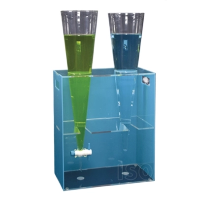 Isolab Imhoff Cone Stand - Acrylic 1 Piece / Pack 043-22-001 | LabX.com
