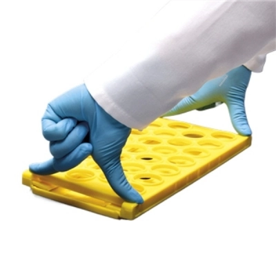 Isolab Tube Rack - Foldable - P.P - 50 Holes - 16 mm Diameter - Blue 1 ...