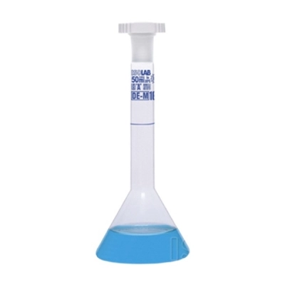 Isolab Volumetric Flask - Trapezoidal - Clear - Class A Blue Scale 20 ...
