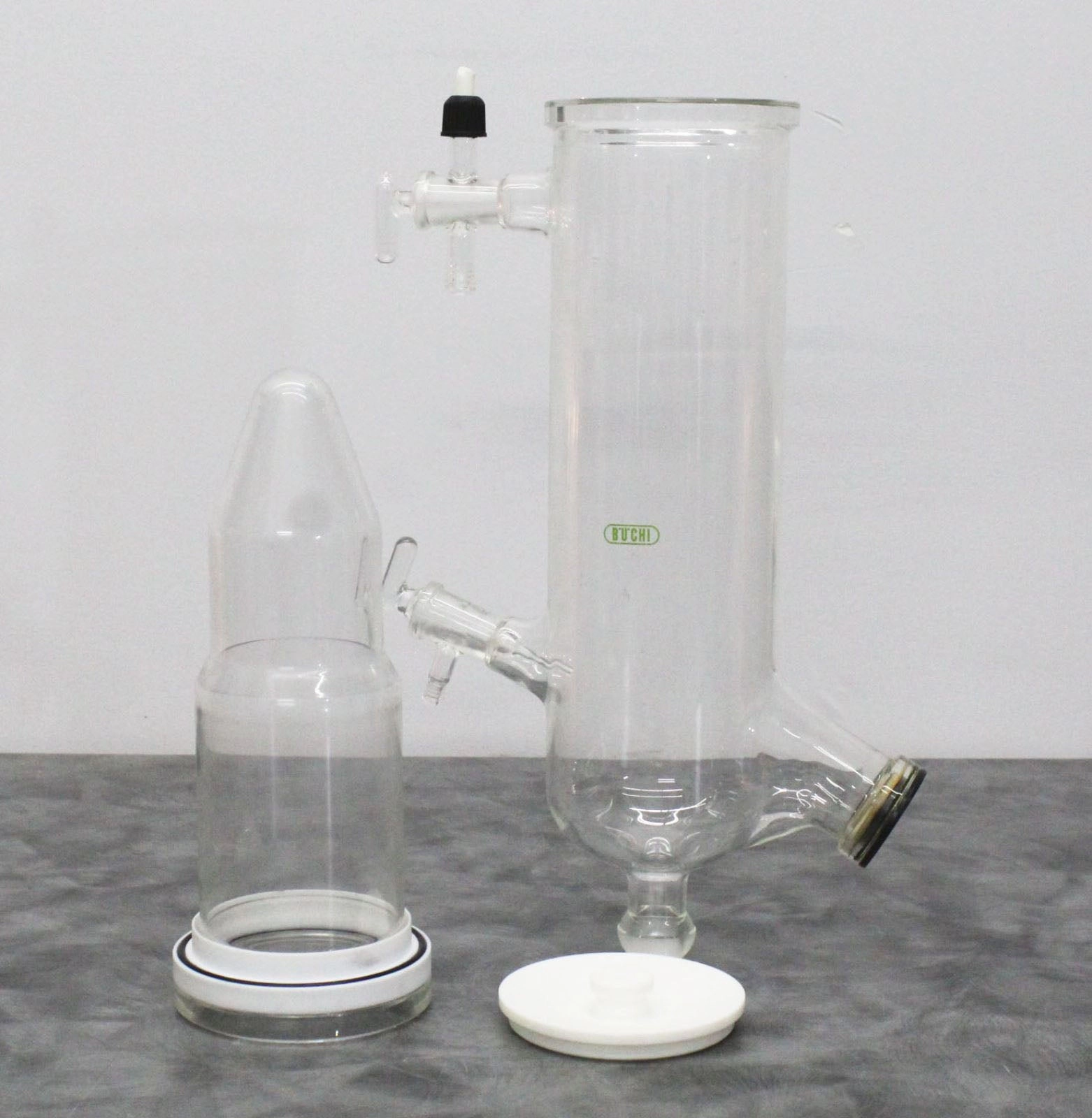 Buchi 040640 Glass Cold Trap Dry Ice Assembly C Condenser COMPLETE ...