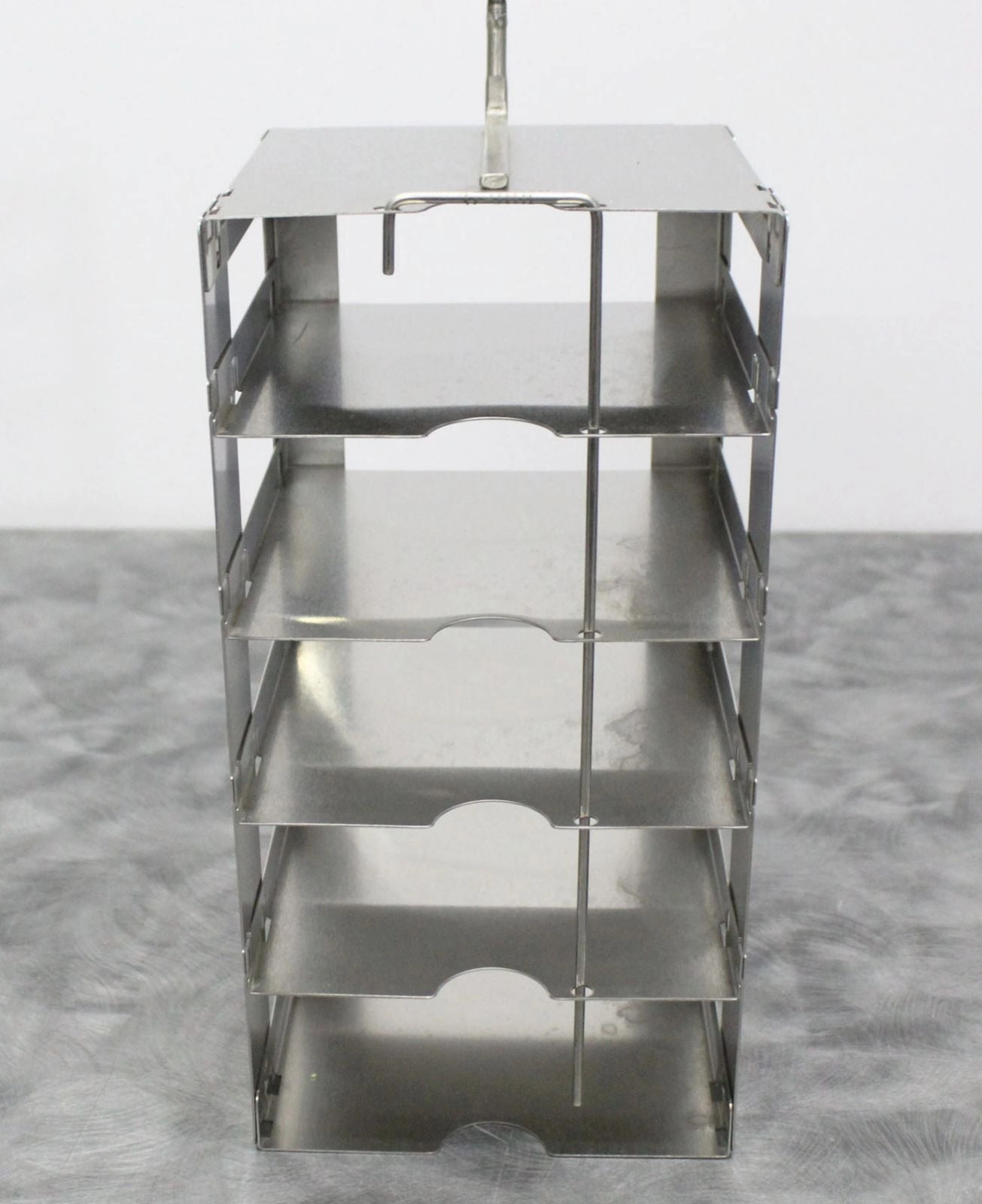 Hanging Biogenetic Cryo Freezer Rack 5 Layers for 2 x 5 Inch Sample ...